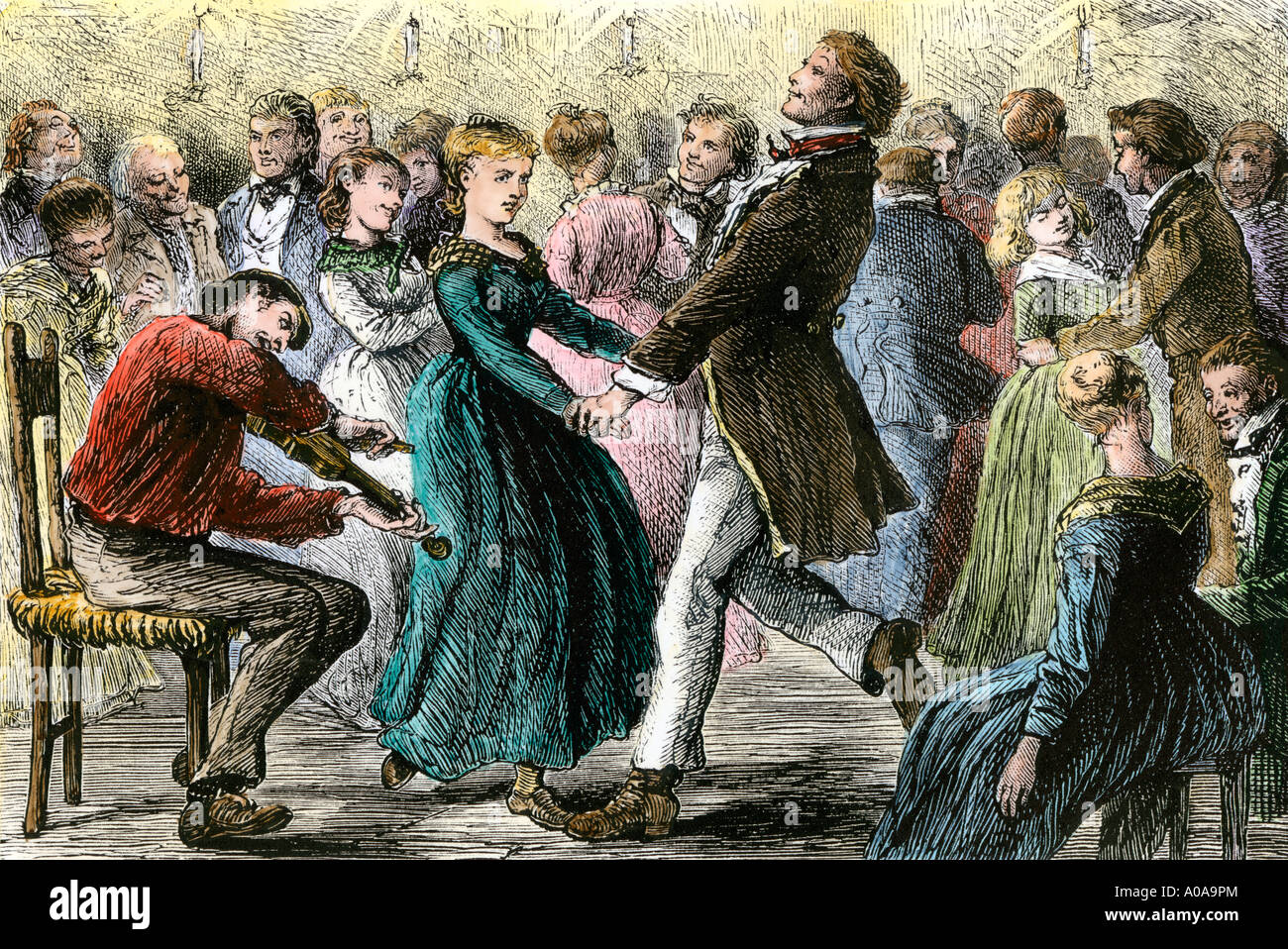 1800s couple dancing High Resolution Stock Photography and Images - Alamy