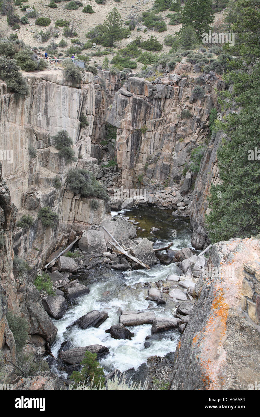 Shell Falls Bighorn Mountain Wyoming Sehenswuerdigkeit Sight Sights ...