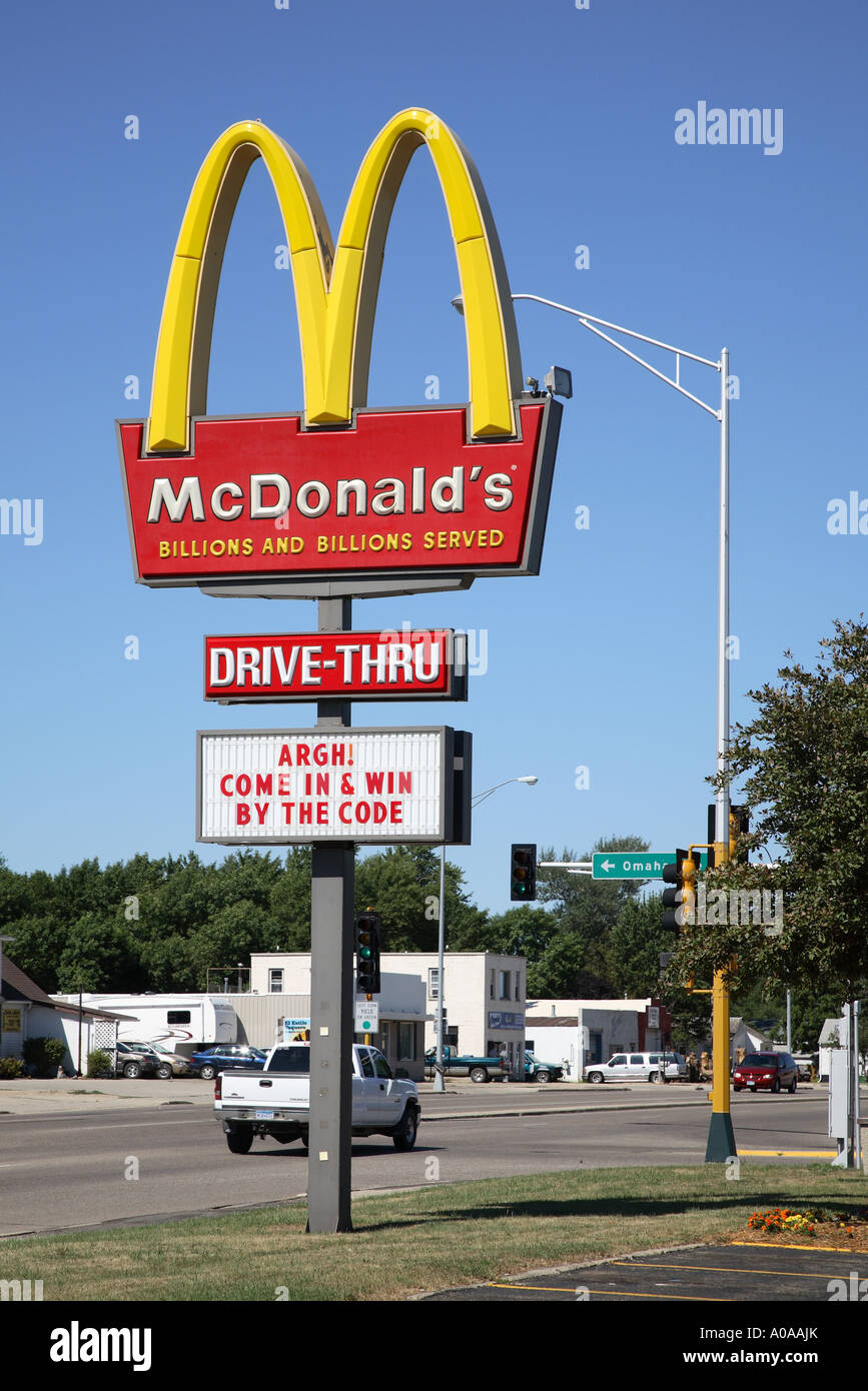 USA Mac Donald s Stock Photo - Alamy