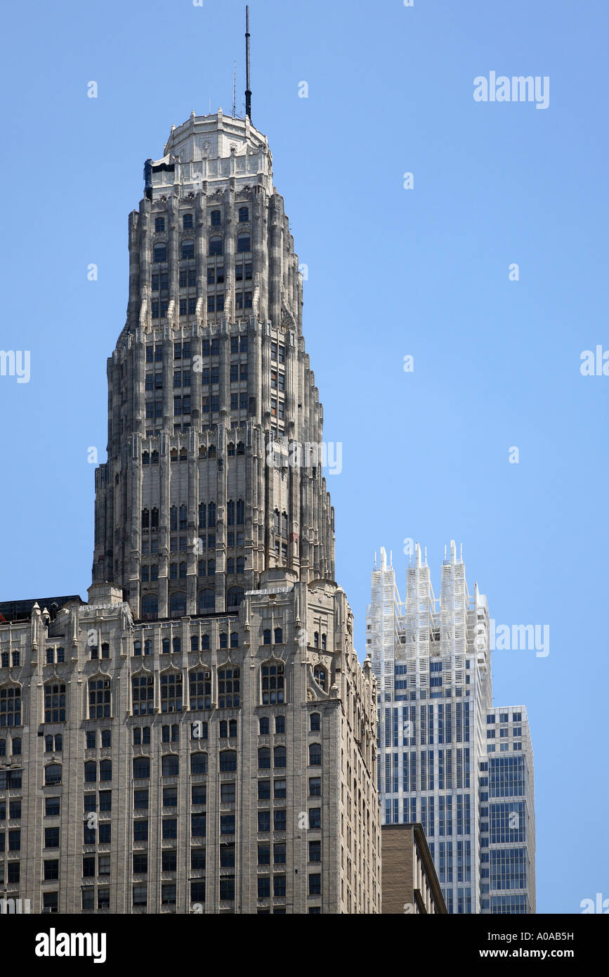 Chicago Illinois Randolph Tower Stock Photo - Alamy