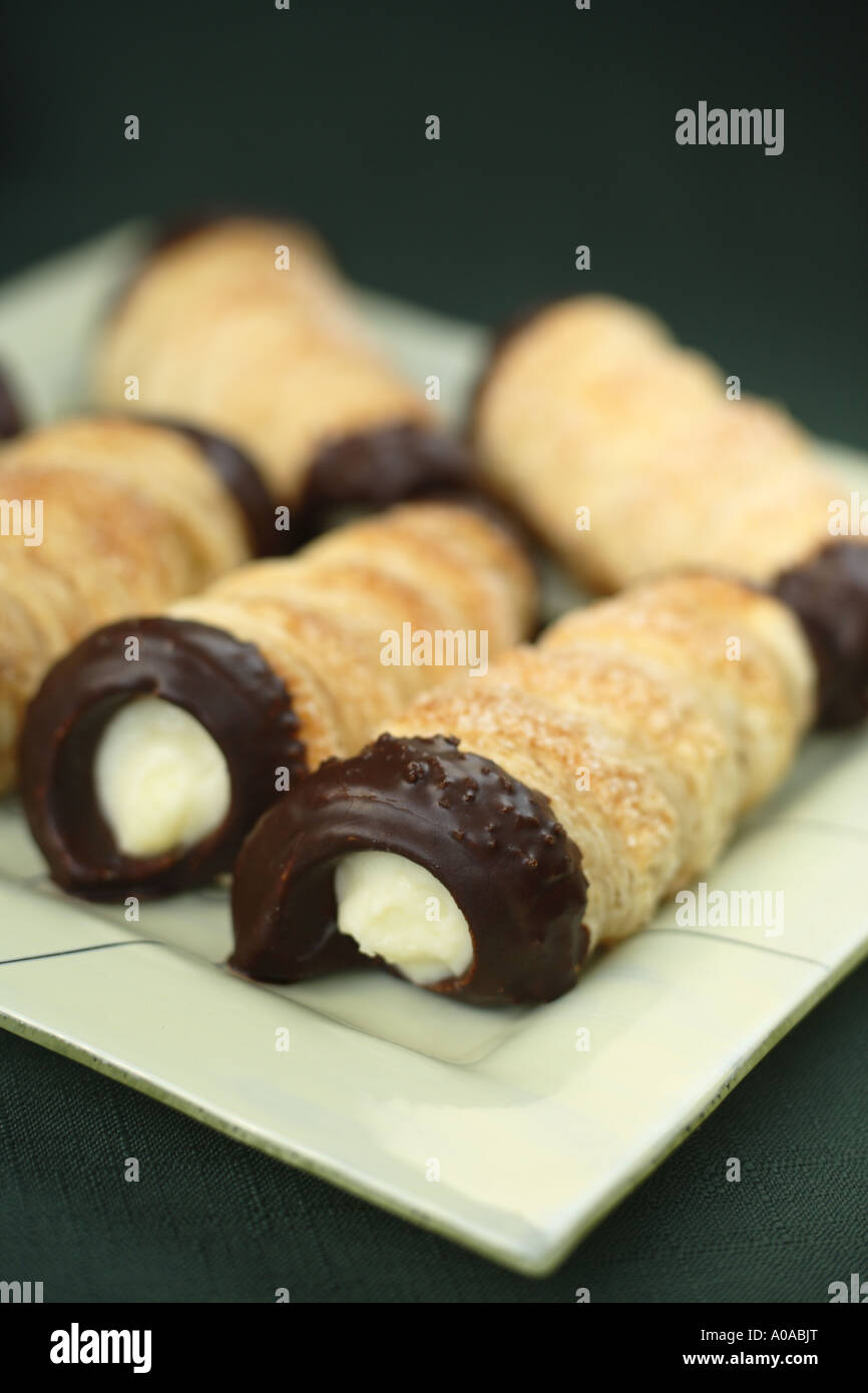 Whipped cream filled rolls hi-res stock photography and images - Alamy
