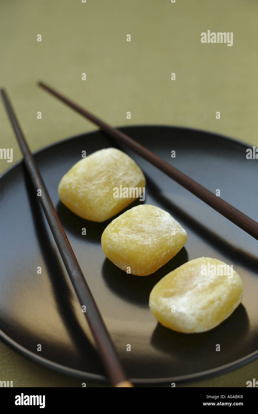 Japanese rice cakes Stock Photo - Alamy