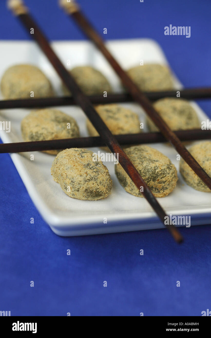 Japanese rice cake Stock Photo - Alamy