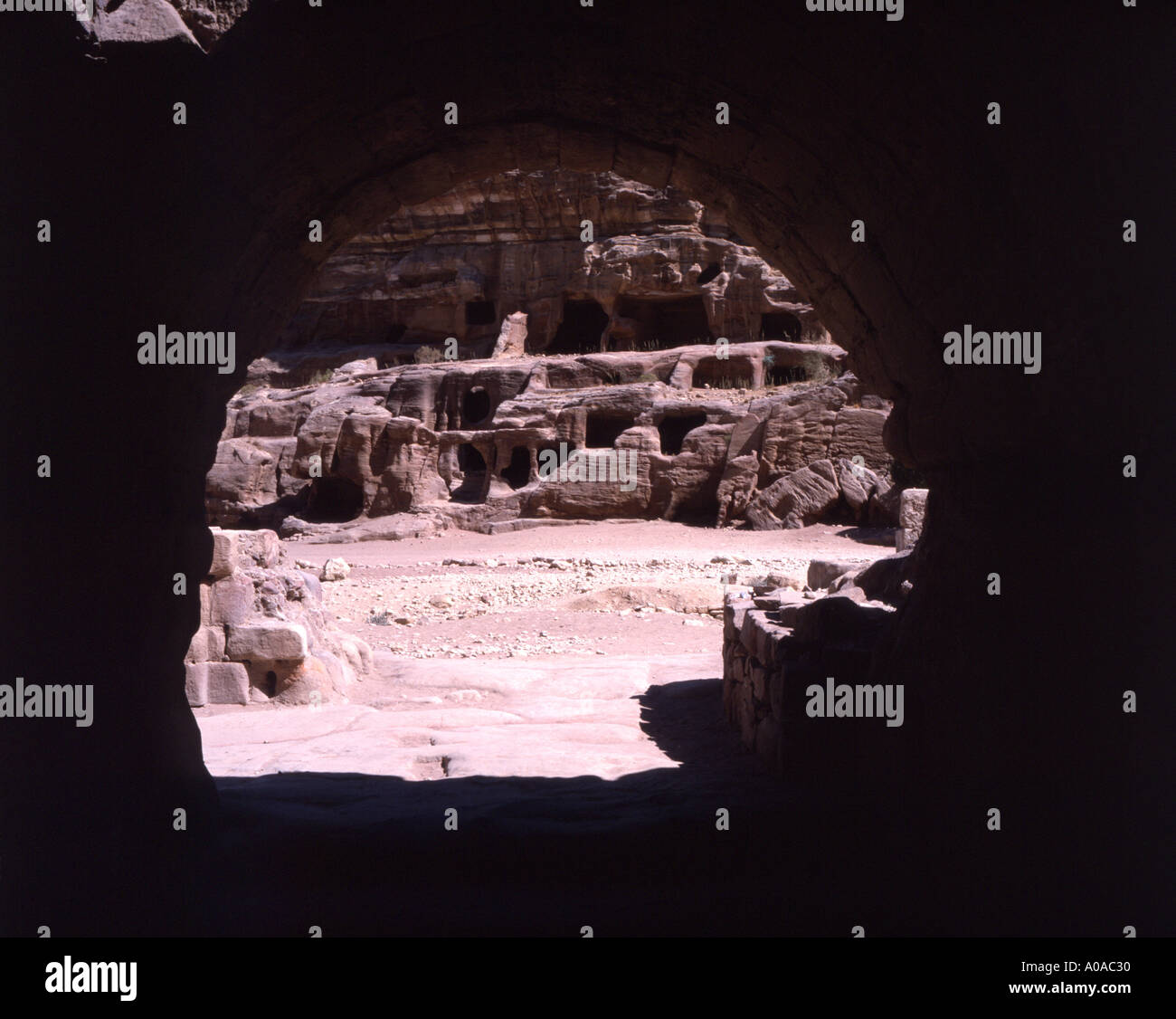 Rose red city of Petra Jordan Stock Photo - Alamy