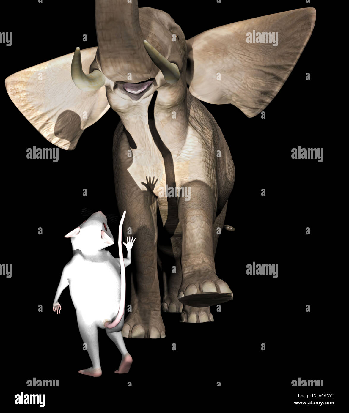 Cartoon mouse shocked shock hi-res stock photography and images - Alamy