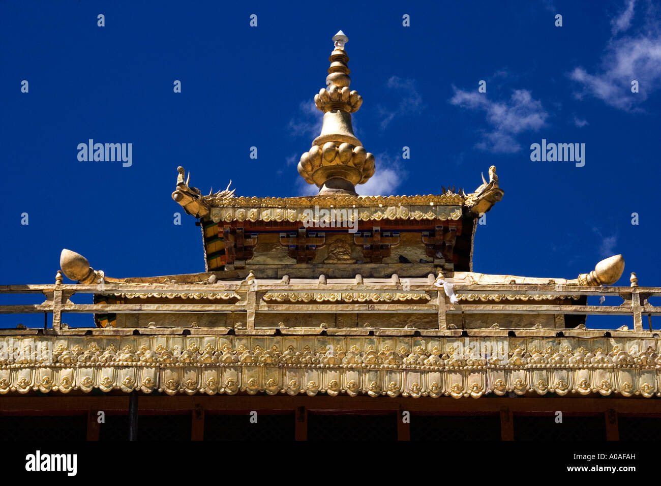 Samye Monastery near Tsetang in the Tibet Autonomous region of China ...