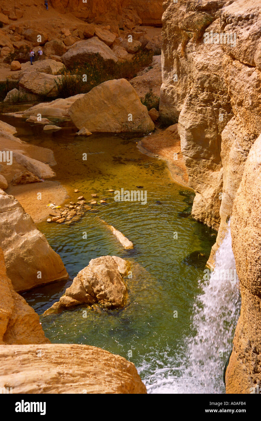 Canyon waterfalls Tunisia 971 Stock Photo - Alamy