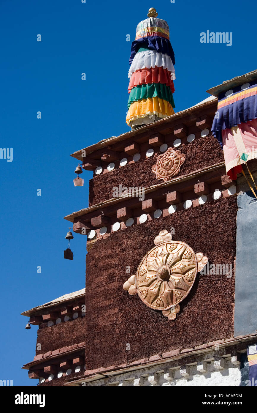 Samye Monastery near Tsetang in the Tibet Autonomous region of China ...