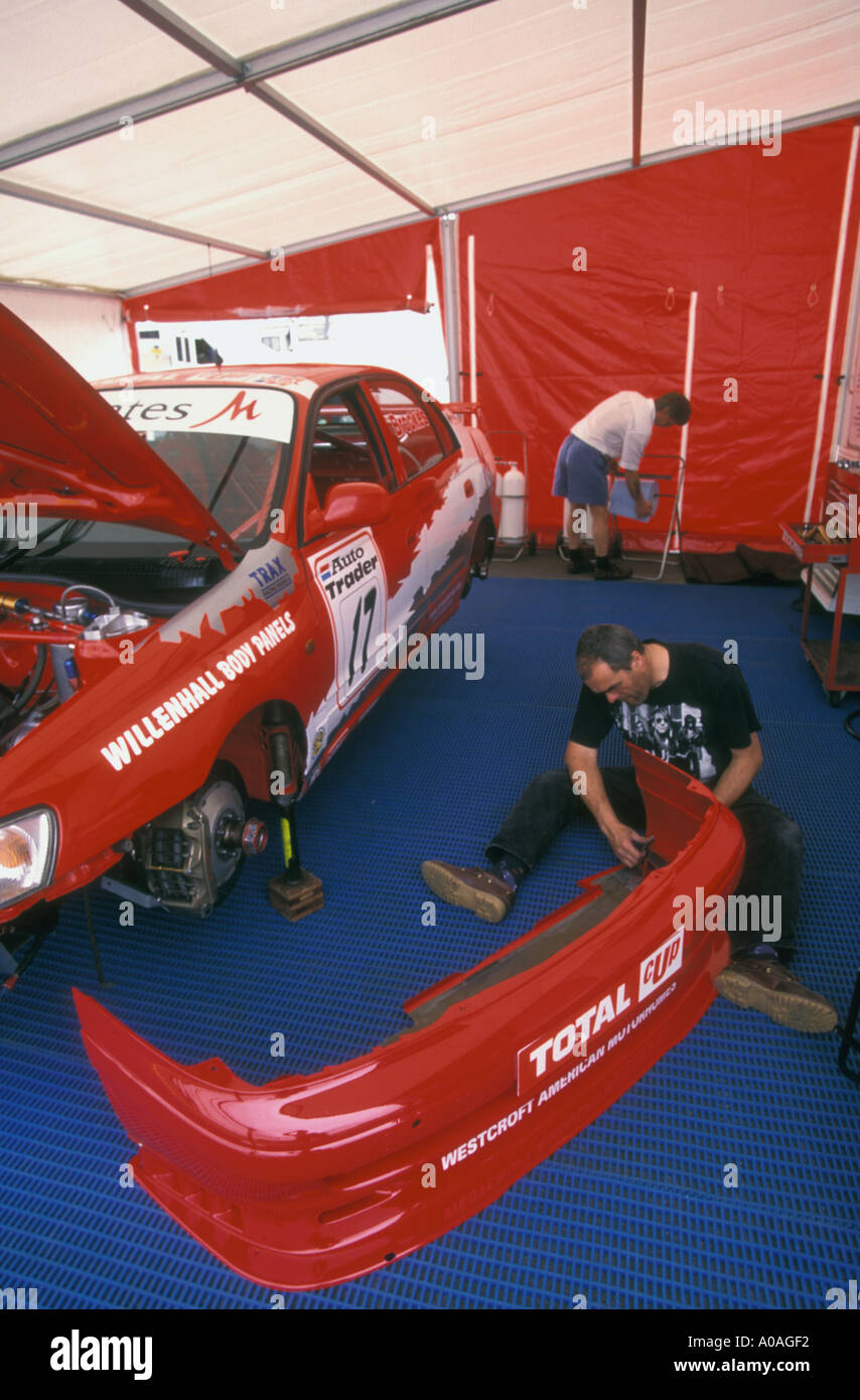 Race mechanic Silverstone UK Stock Photo - Alamy