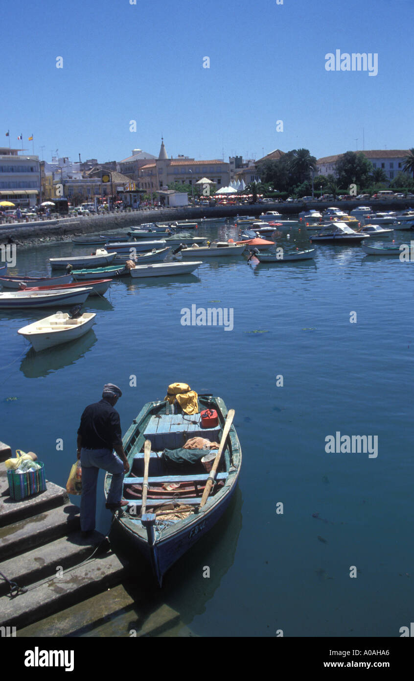 Centre of Faro Portugal Stock Photo - Alamy
