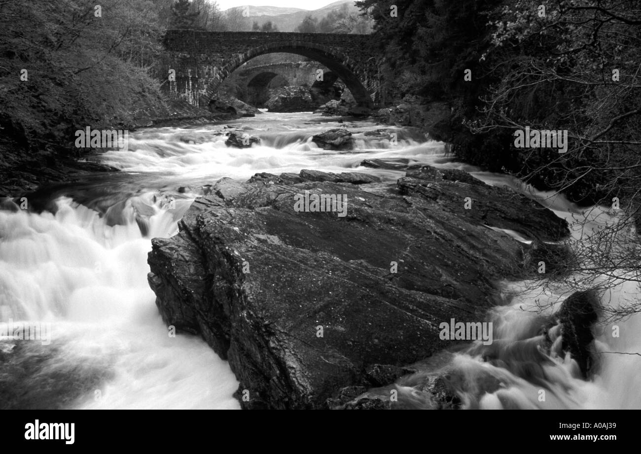 River Moriston Invermoriston Falls Invermoriston Scottish Highlands ...