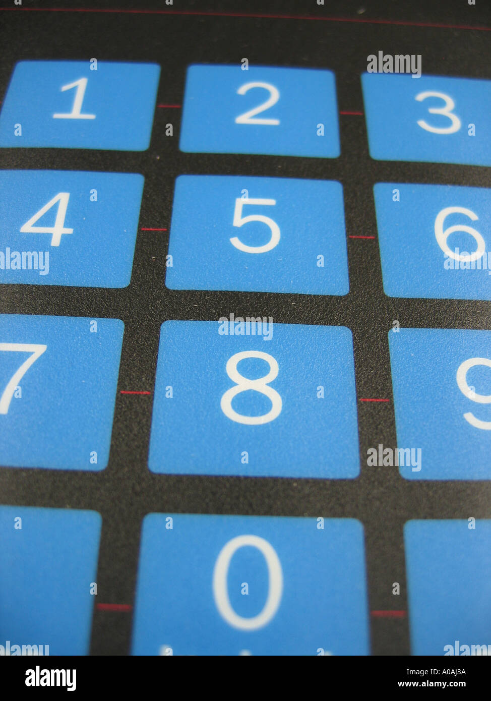 blue numbers keyboard Stock Photo - Alamy