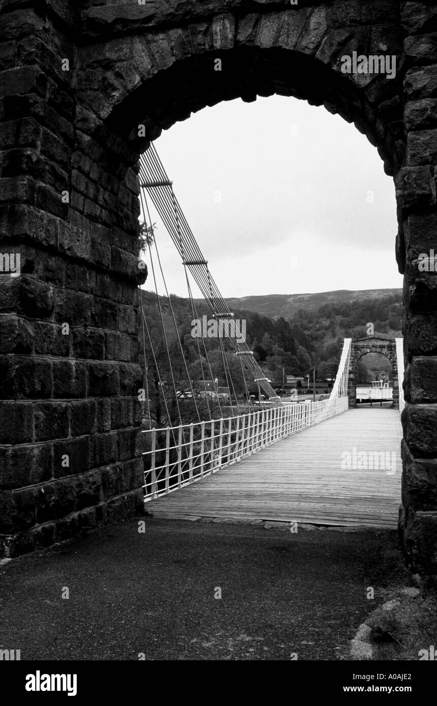 Mono Bridge of Oich Great Glen Scottish Highlands Early cantilever ...