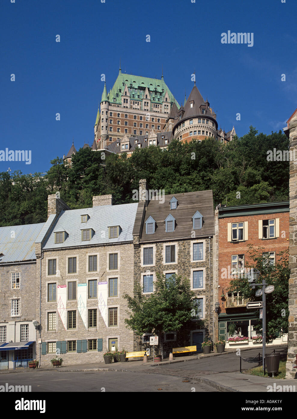 Hotel schloss frontenac hi-res stock photography and images - Alamy