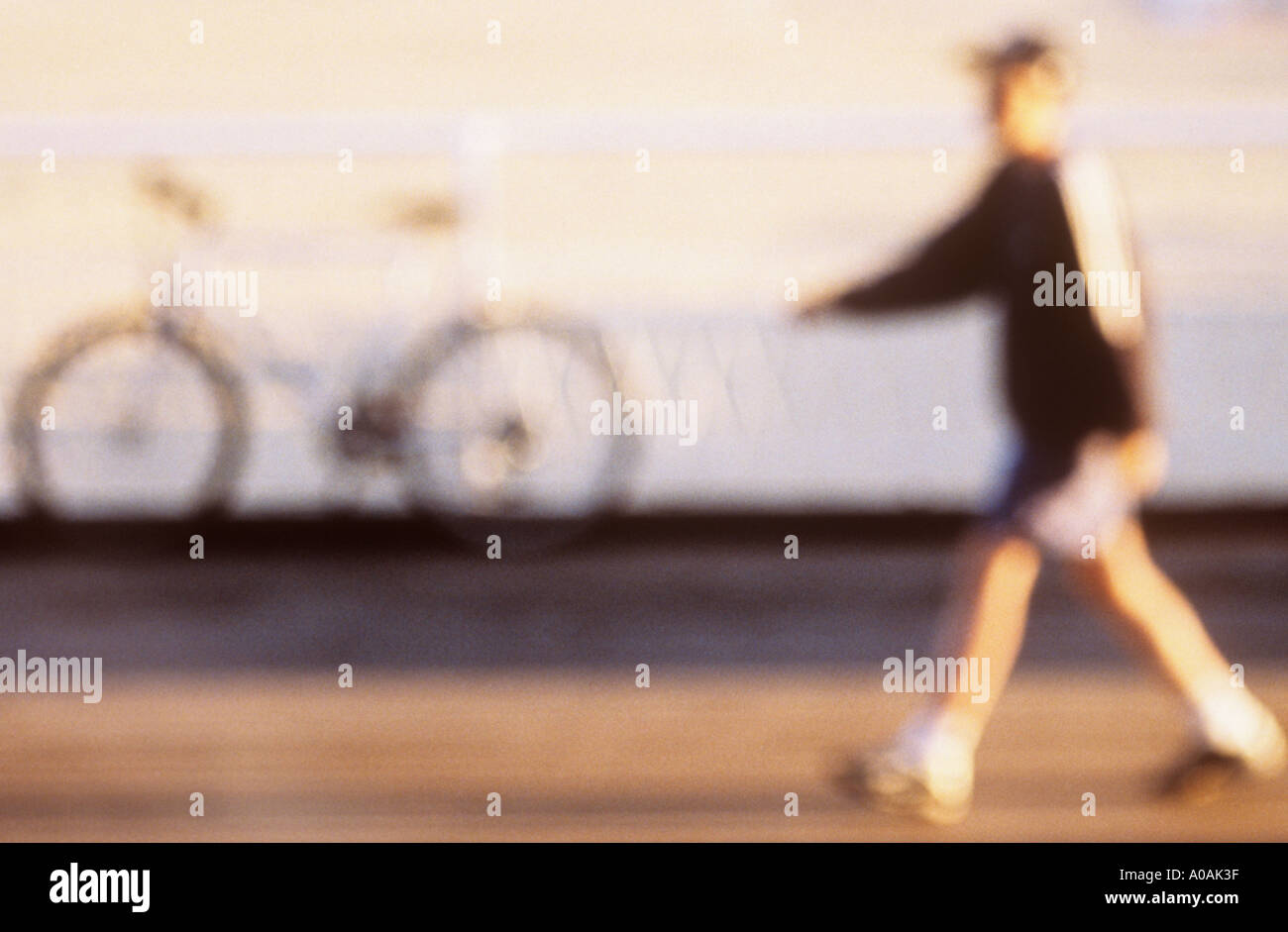 Striding with a bike hi-res stock photography and images - Alamy