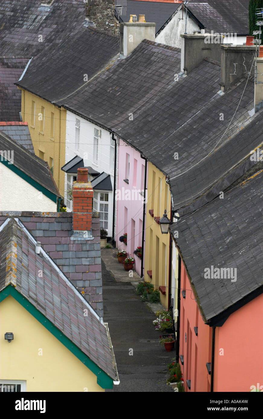 Llandovery houses hi-res stock photography and images - Alamy