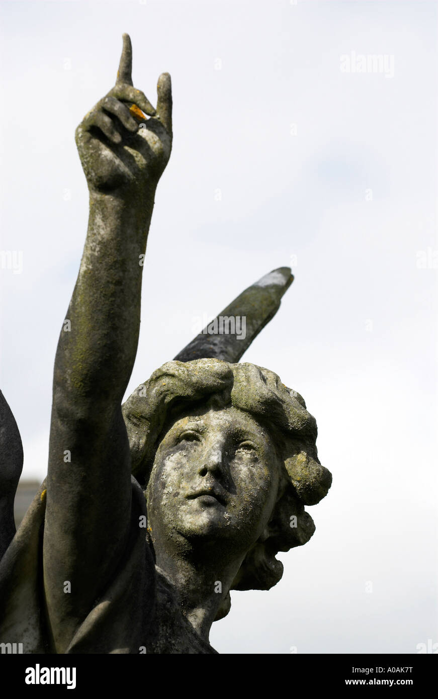 Two angels praying hi-res stock photography and images - Alamy