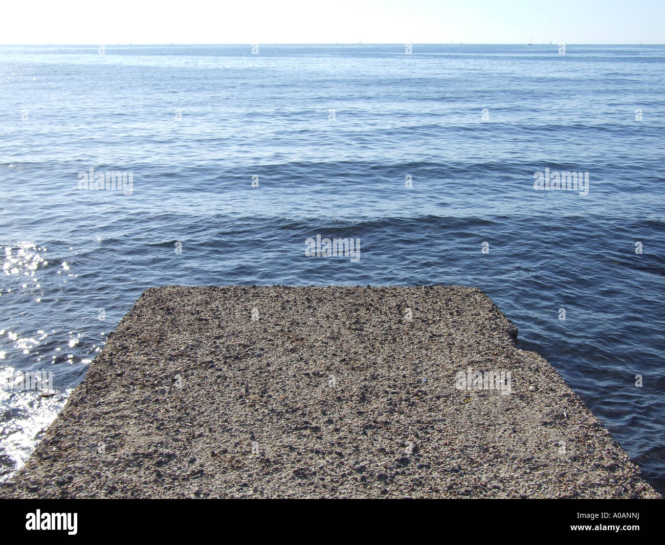 slipway and sea Stock Photo - Alamy