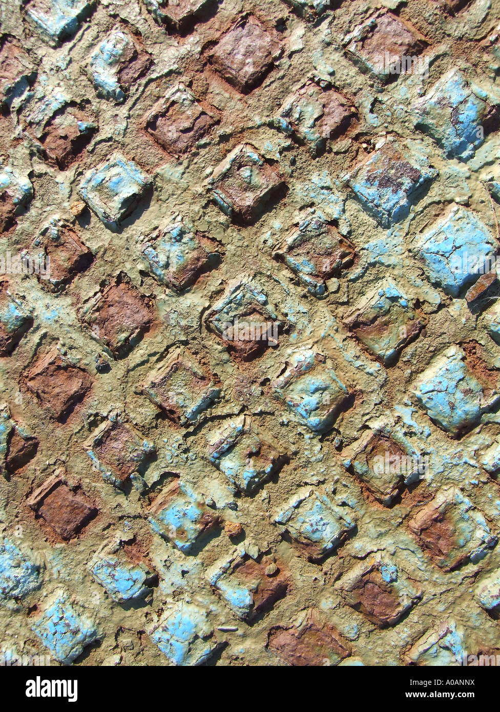 rusty man hole cover on road Stock Photo - Alamy