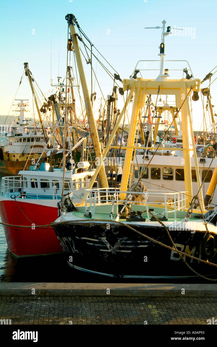 Brixham trawlers hi-res stock photography and images - Alamy