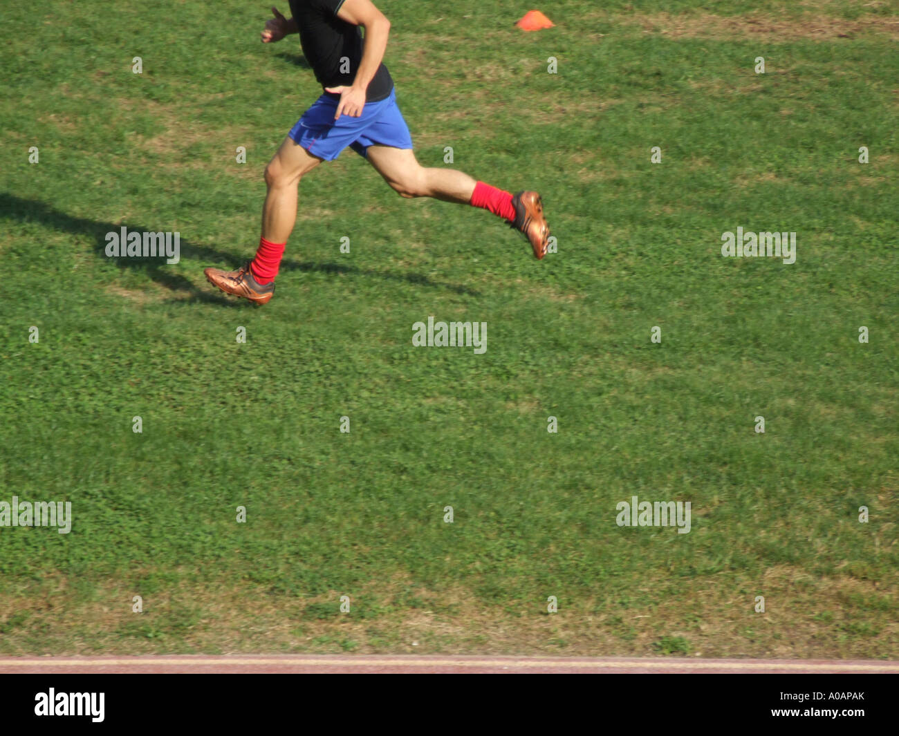 one man running Stock Photo - Alamy