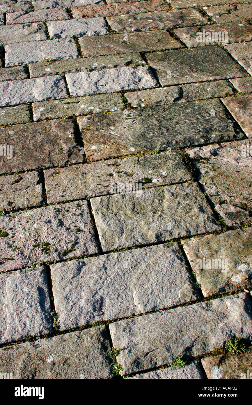Worn pavement slabs hi-res stock photography and images - Alamy