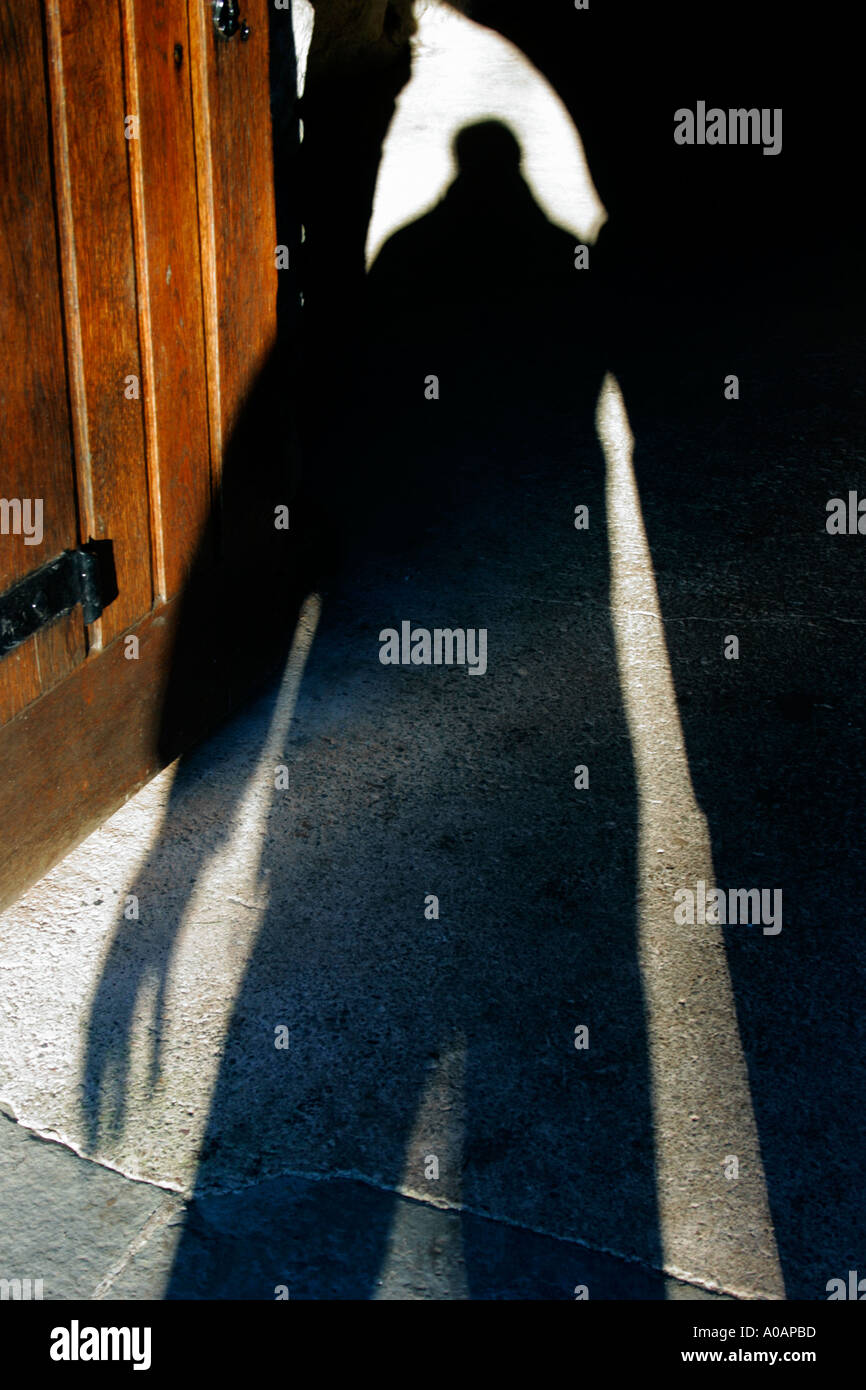 Shadow People Hooded Figure