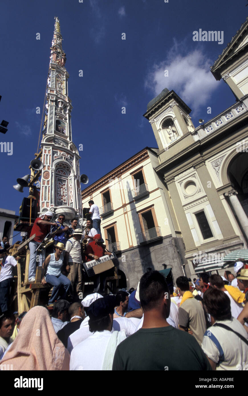 Festa dei Gigli Nola Campania Italy Stock Photo - Alamy