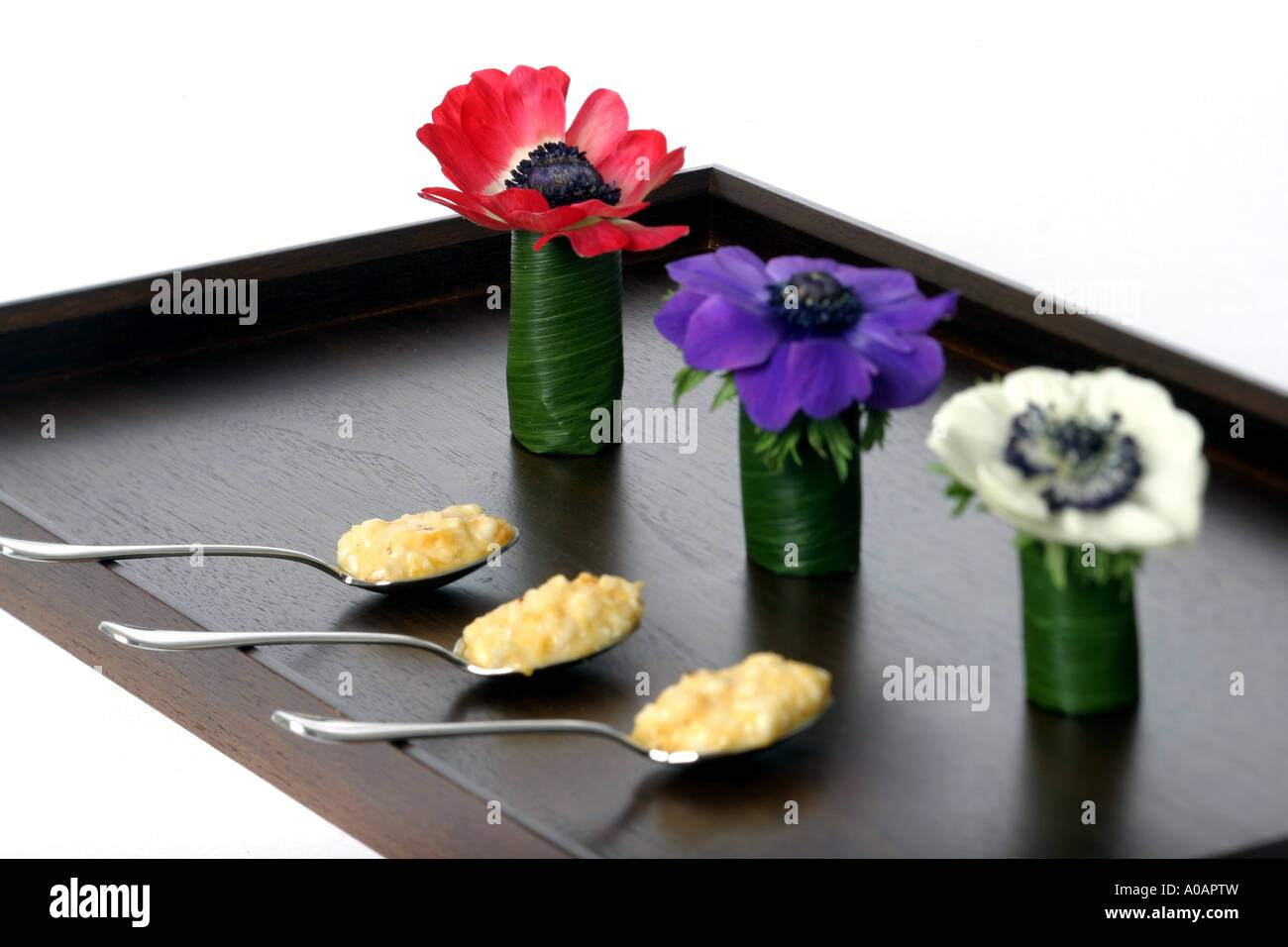 food risotto canape Stock Photo - Alamy