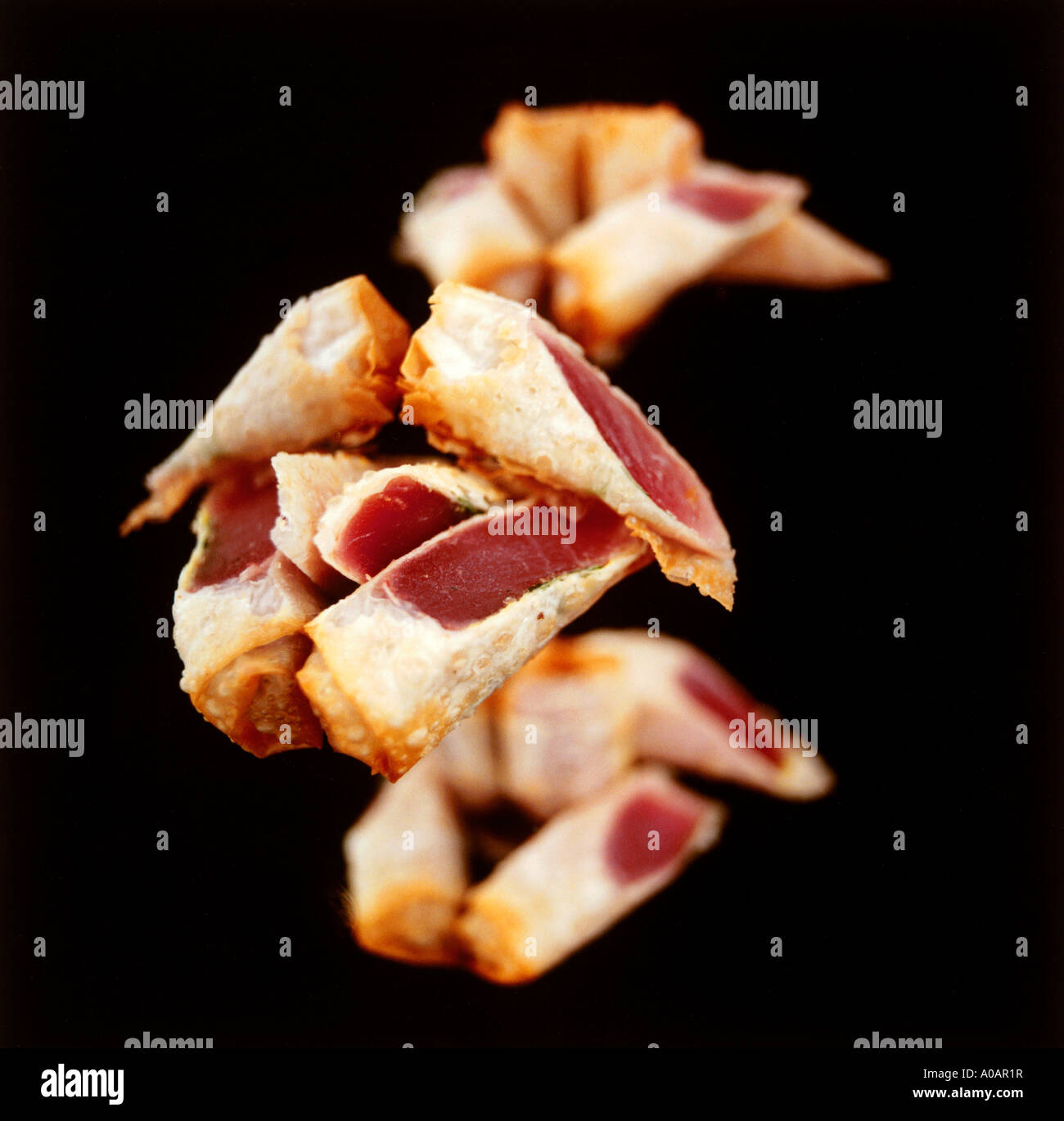 Tuna canapes hi-res stock photography and images - Alamy