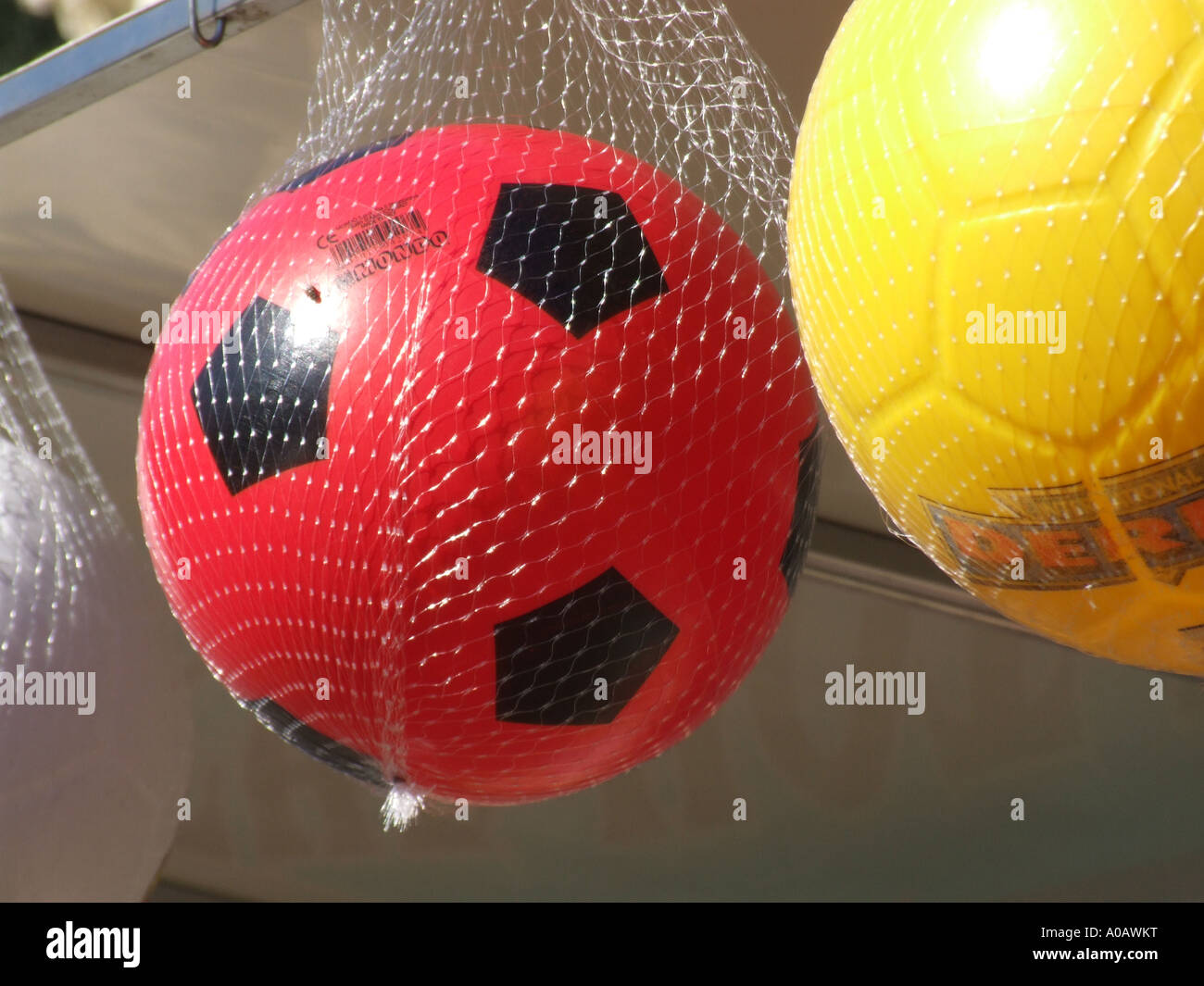 Hanging soccer net hi-res stock photography and images - Alamy