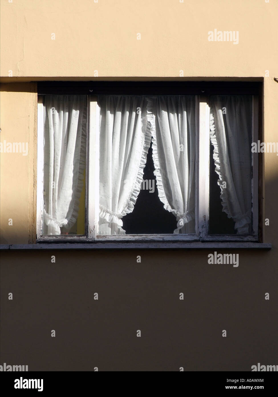 window with curtains Stock Photo - Alamy