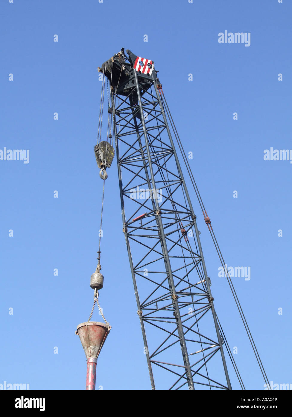 Boring tool crane hi-res stock photography and images - Alamy