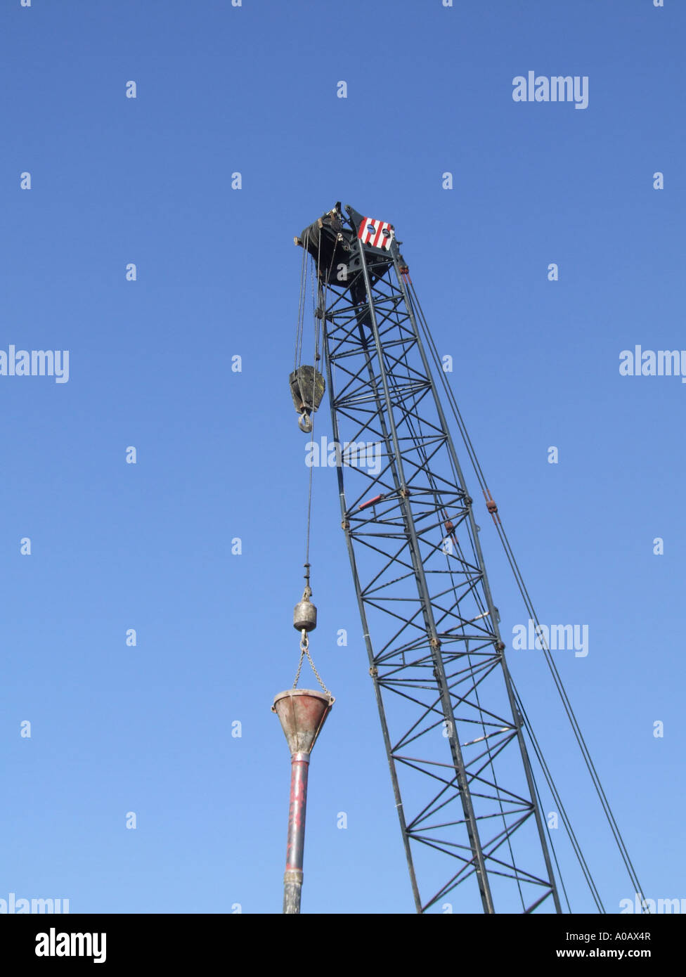 Boring tool crane hi-res stock photography and images - Alamy