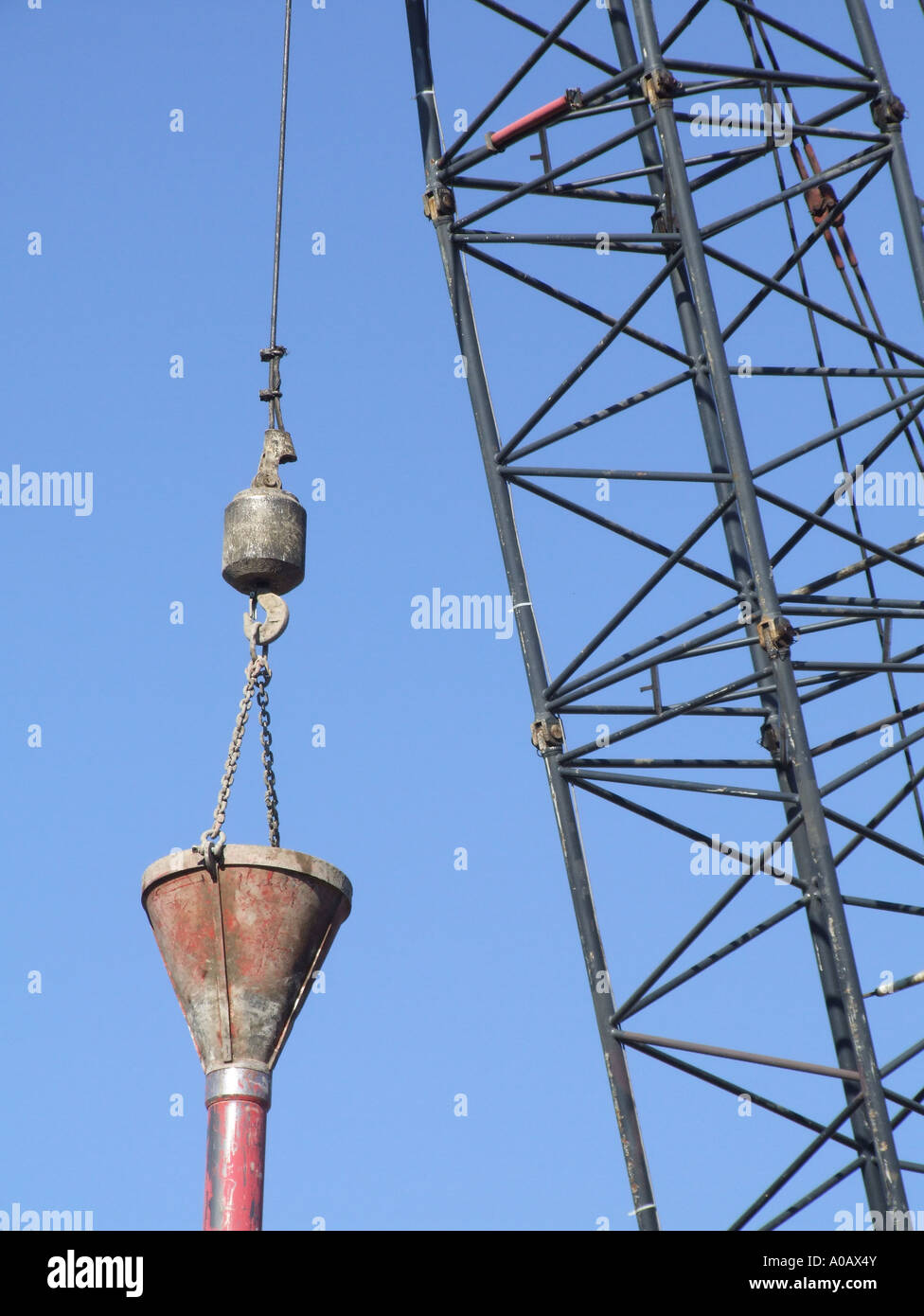 Boring tool crane hi-res stock photography and images - Alamy