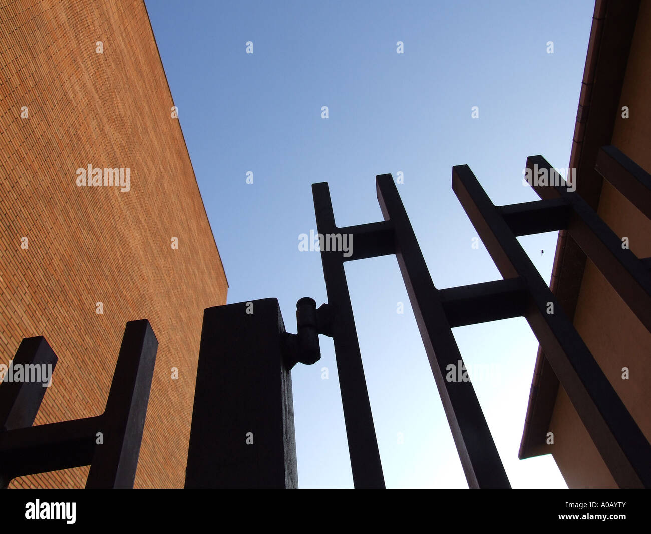 Iron gate open sky concept hi-res stock photography and images - Alamy