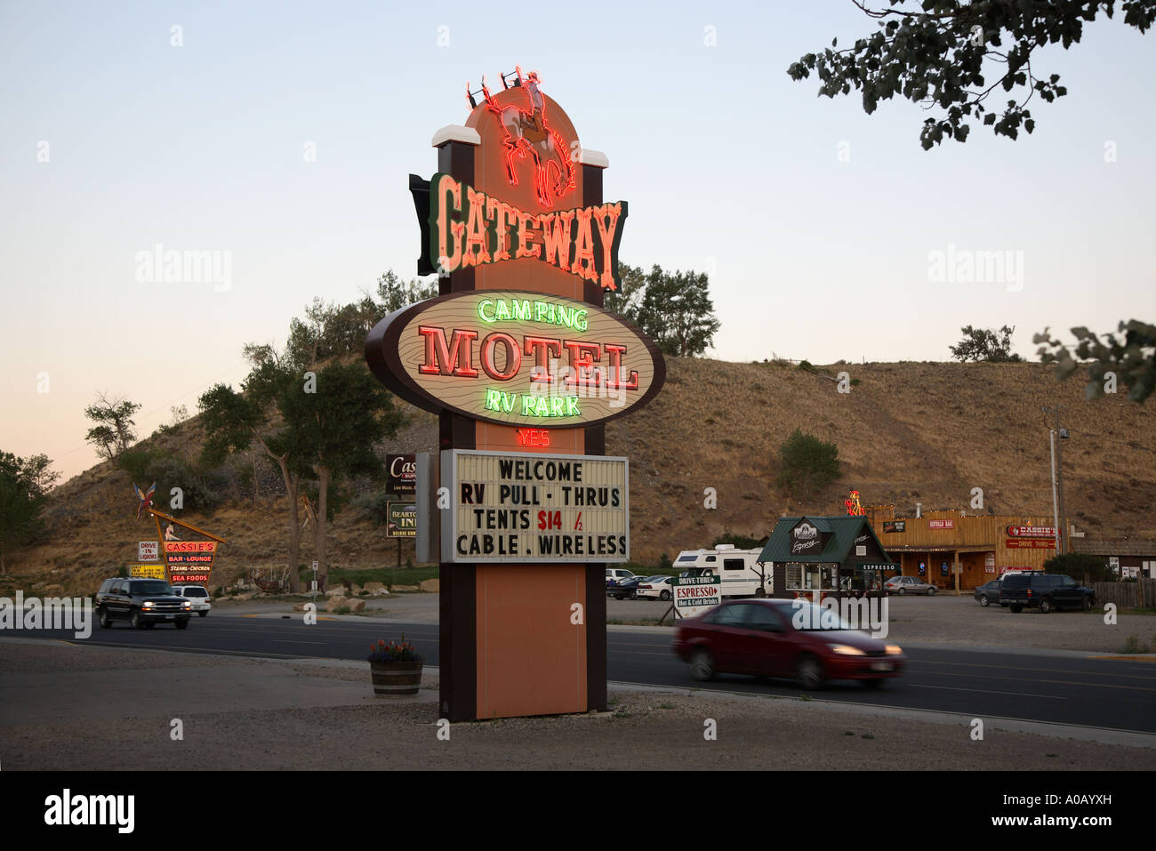 Gateway motel hi-res stock photography and images - Alamy