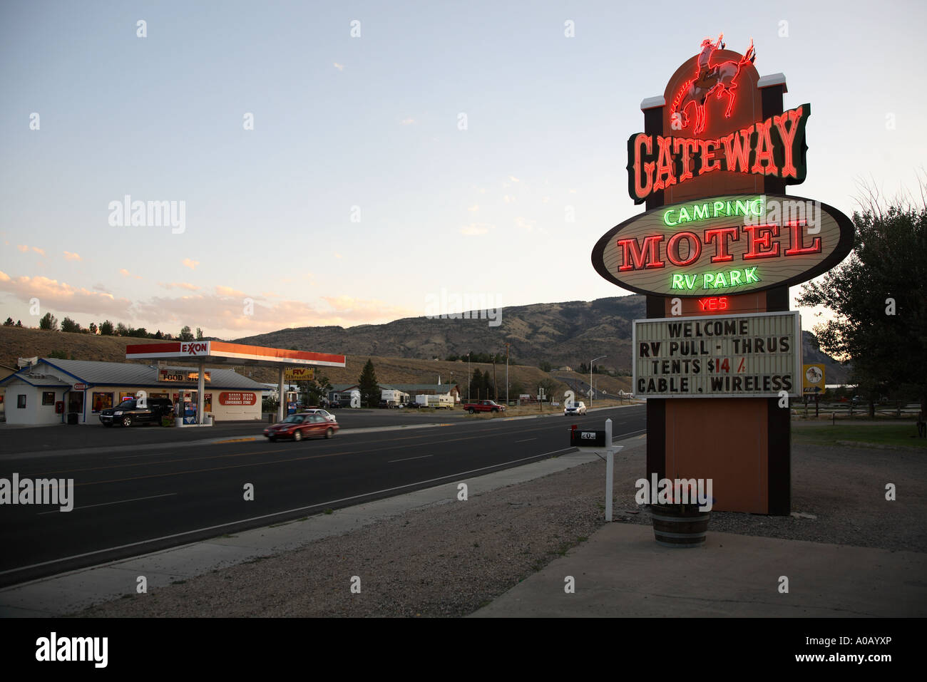 Gateway schilder hi-res stock photography and images - Alamy