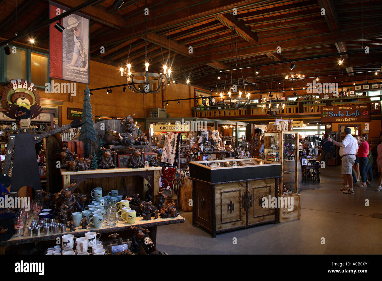 Yellowstone shopping hi-res stock photography and images - Alamy