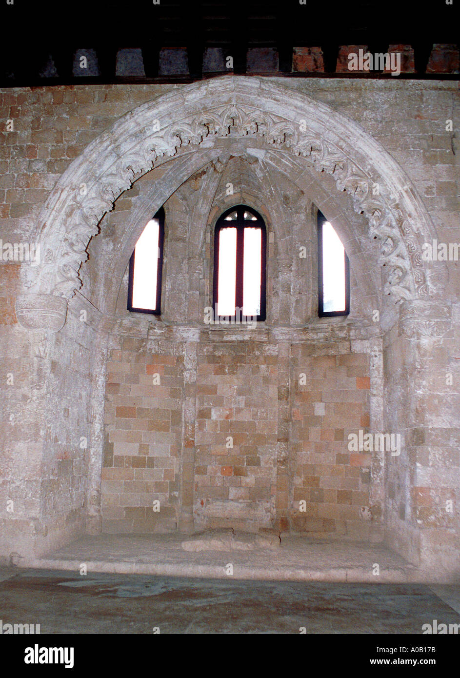 Classic Greek arch Stock Photo - Alamy