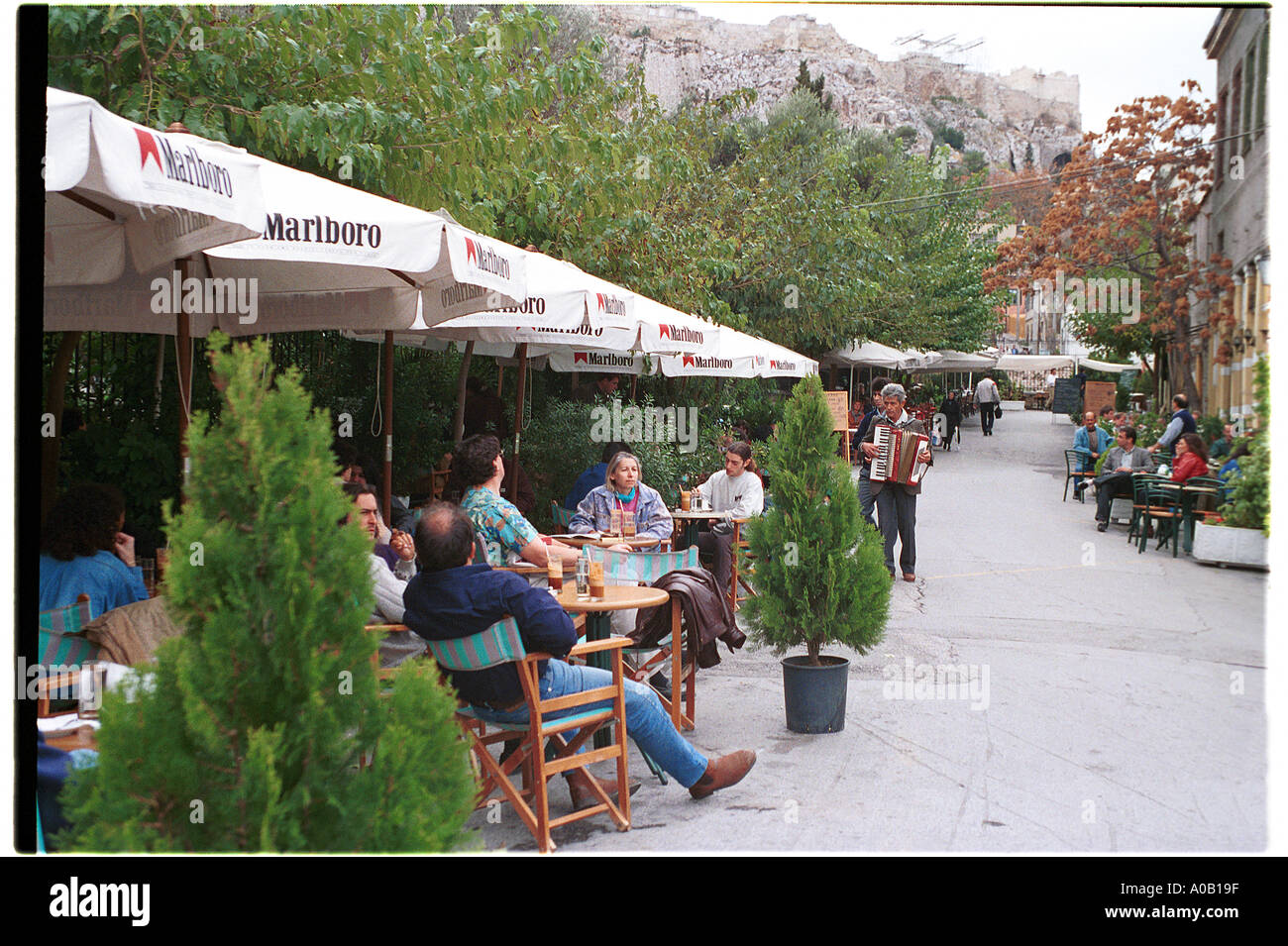 Athens parthenon cafe hi-res stock photography and images - Alamy
