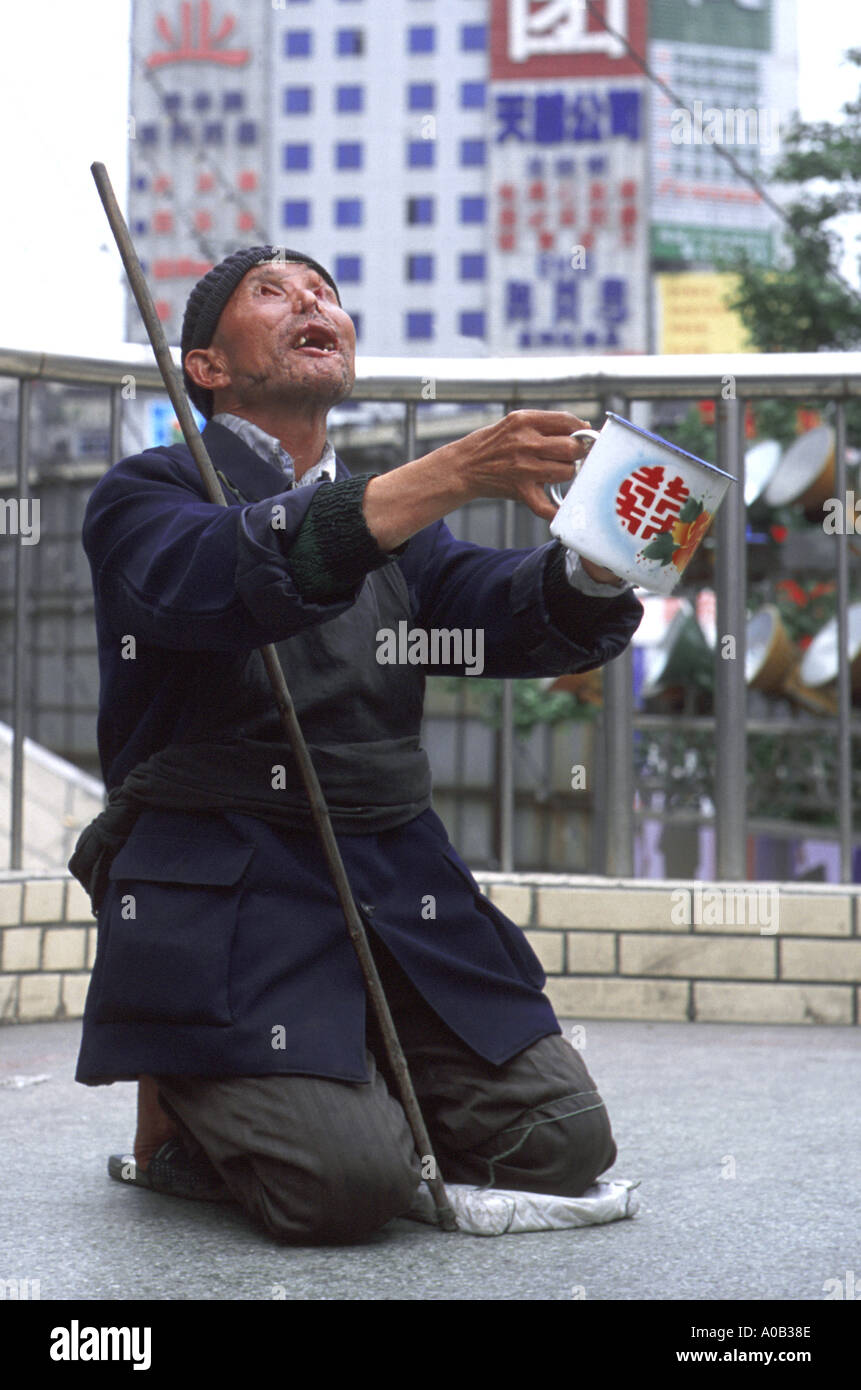 leper in China Stock Photo - Alamy
