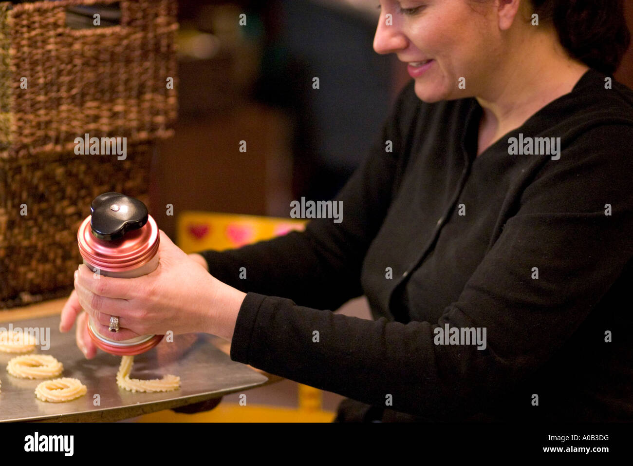 Spritz cookies hi-res stock photography and images - Alamy