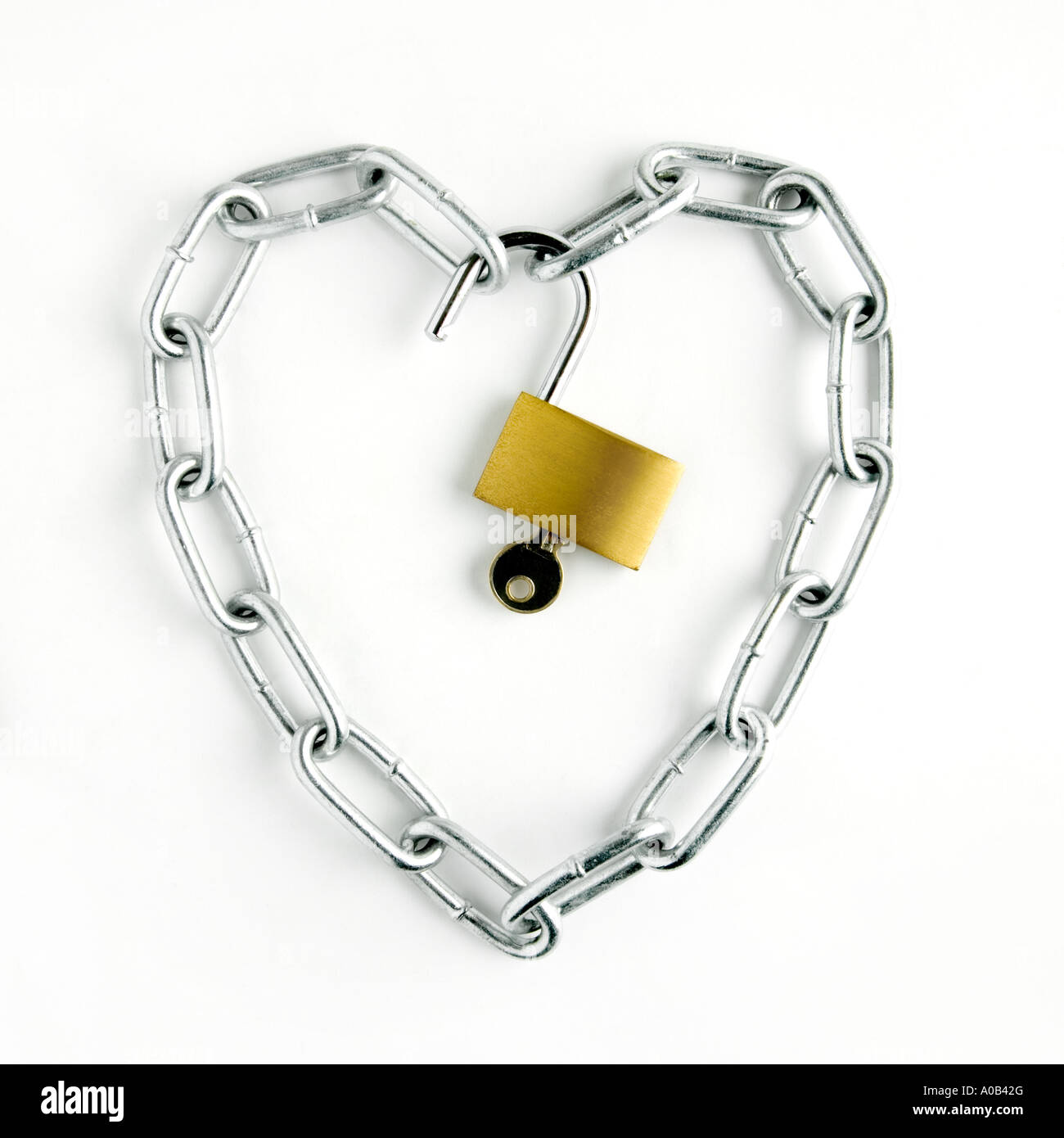 heart; chain; padlock; key; silver chain; metal chain; gold padlock ...