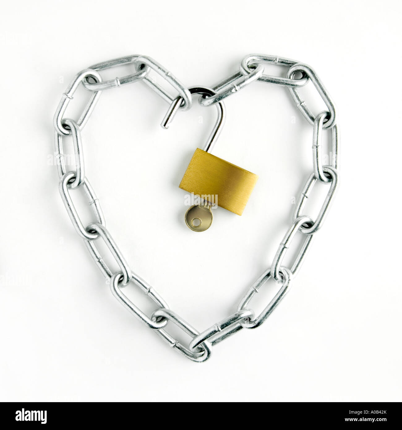 heart; chain; padlock; key; silver chain; metal chain; gold padlock ...