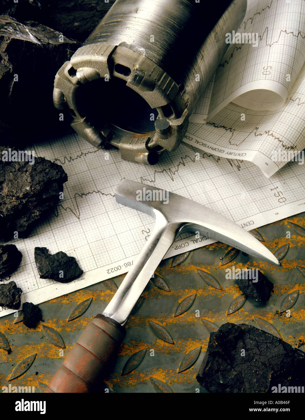Mining drill sample hi-res stock photography and images - Alamy