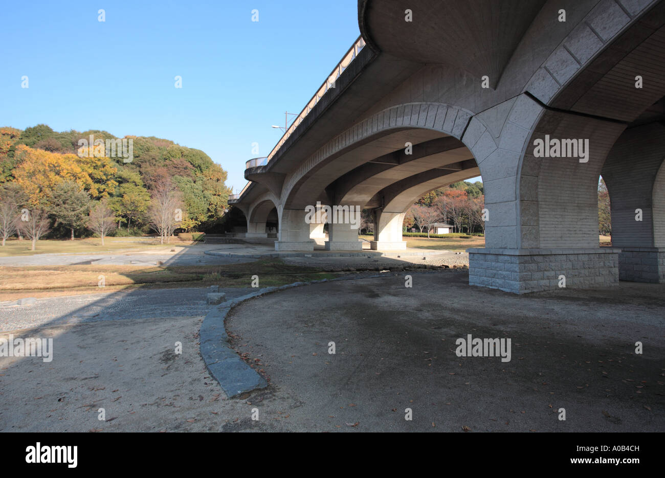 Bridge over Forest and Park for the 21st Century, Chiba Prefecture ...