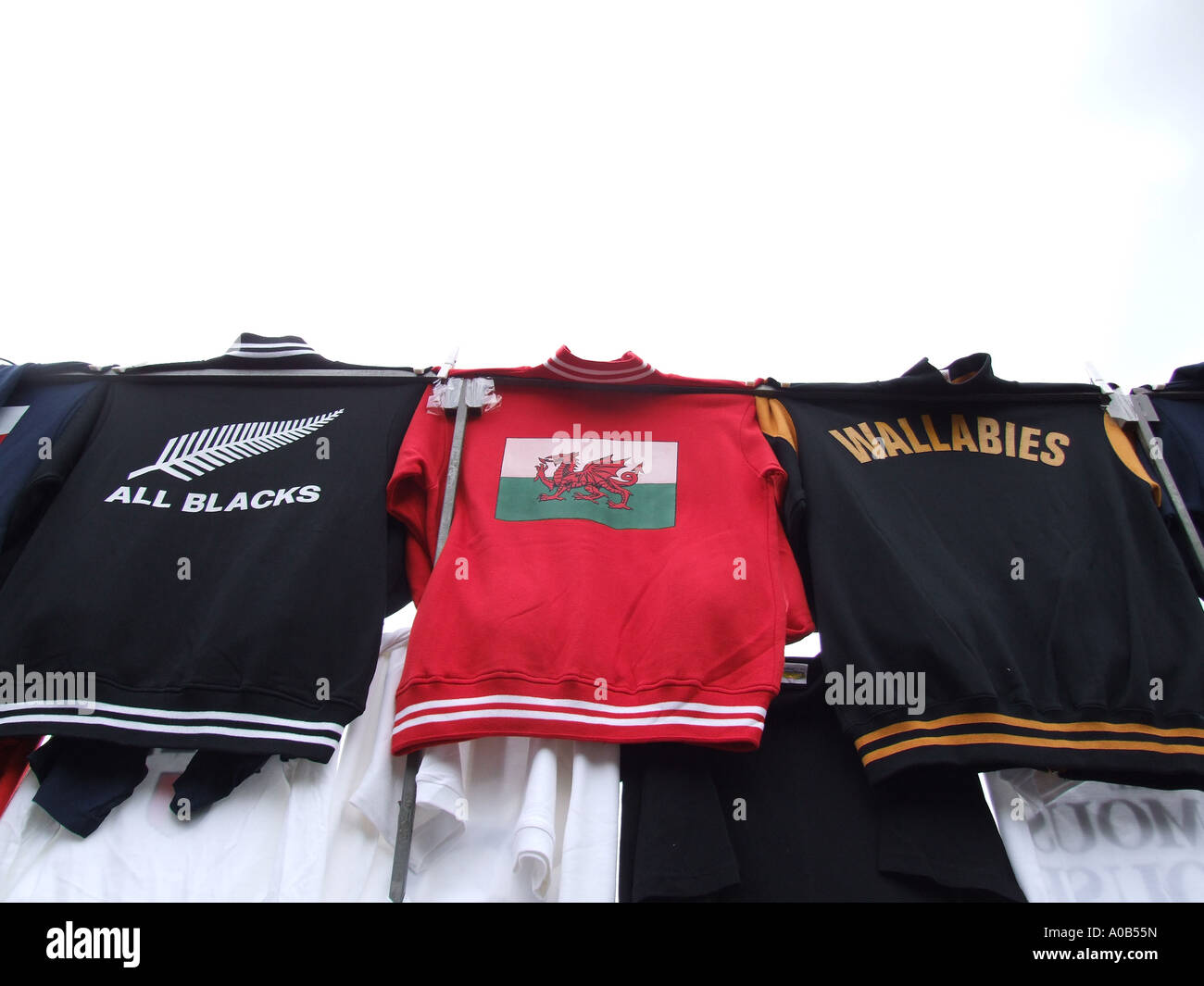 Red replica shirts hi-res stock photography and images - Alamy