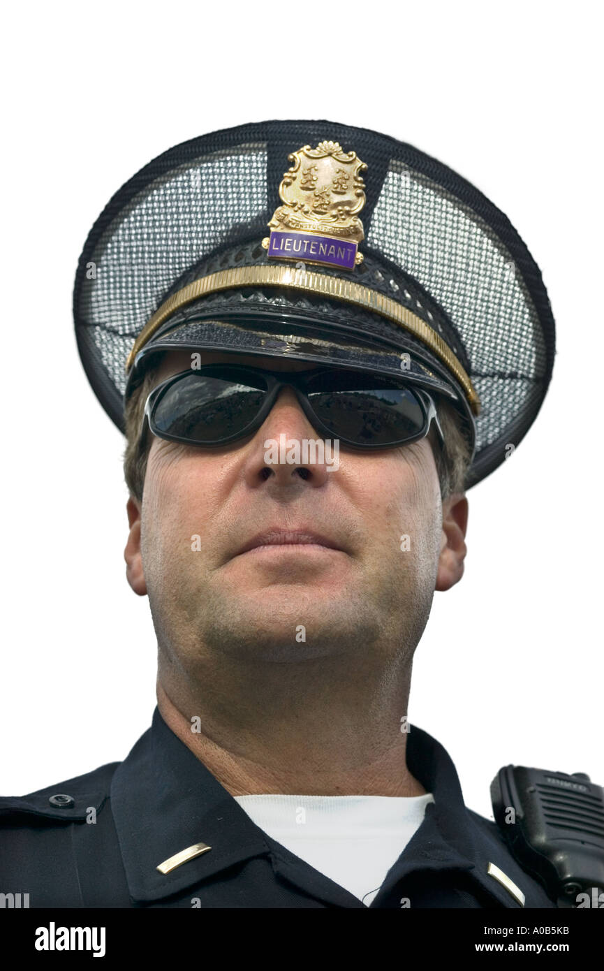 Police hat cut out hi-res stock photography and images - Alamy