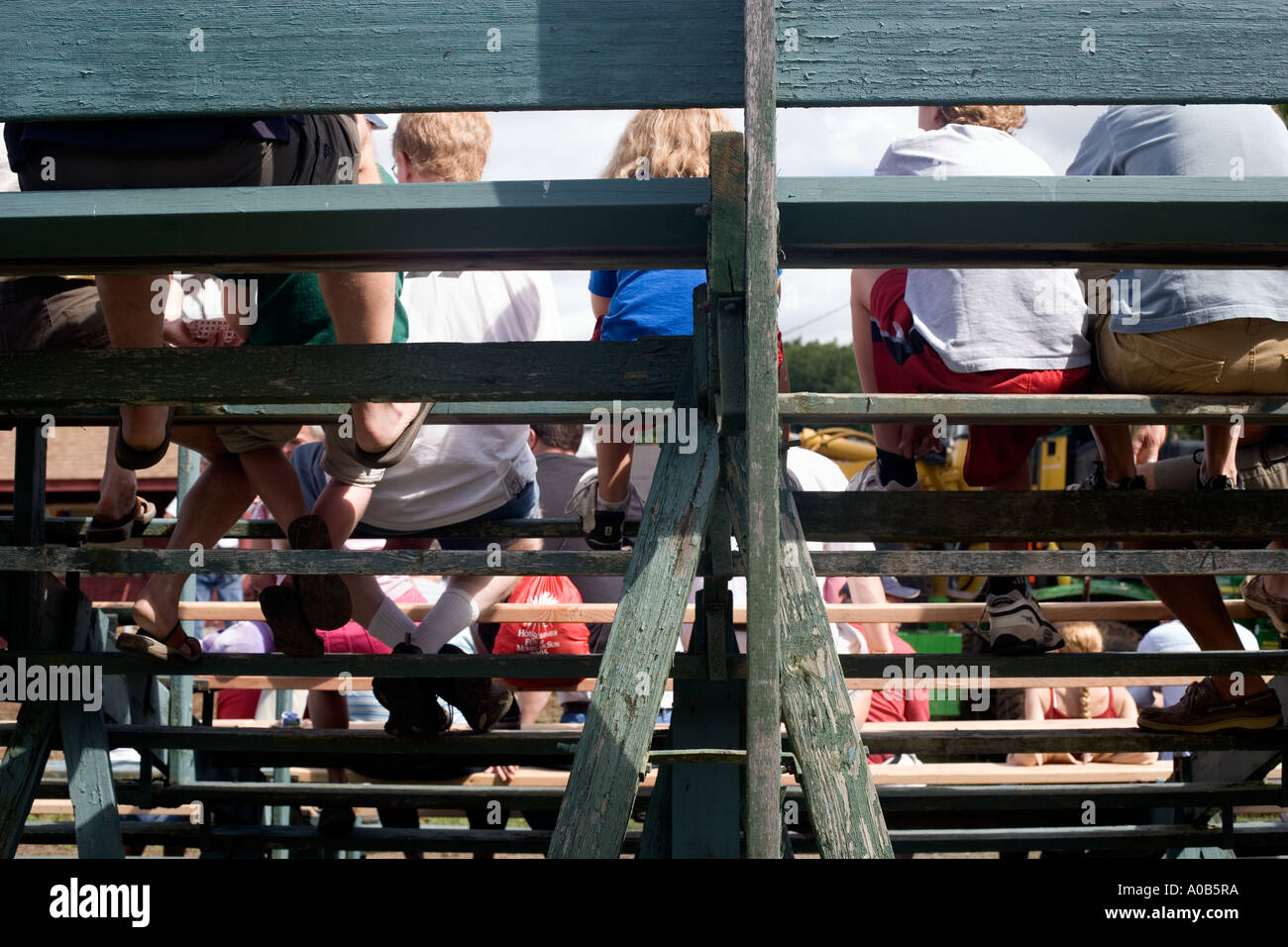 Spectators at county fair competition Stock Photo - Alamy